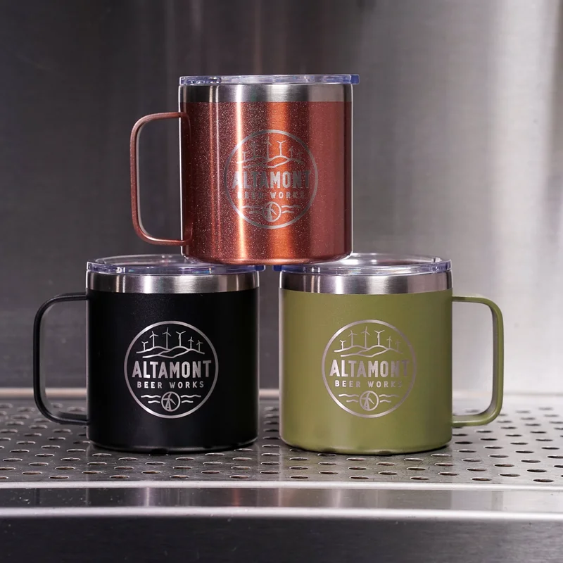 Altamont 14oz Stainless Steel Mug | Altamont Beer Works