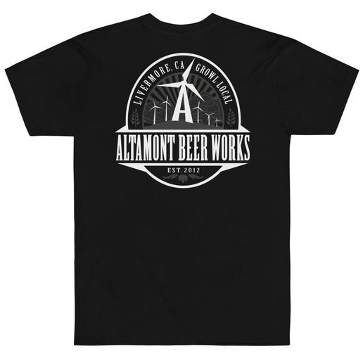 Altamont S/S Black Tee | Altamont Beer Works