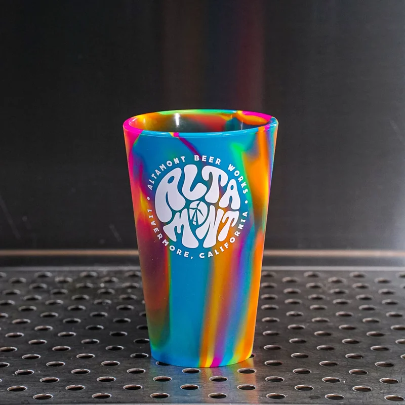 NEW Groovy Tie-Dye Silicone Cups | Altamont Beer Works