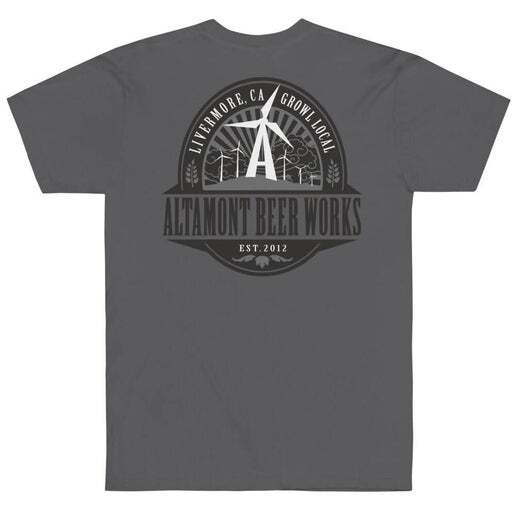 Altamont S/S Grey Tee | Altamont Beer Works