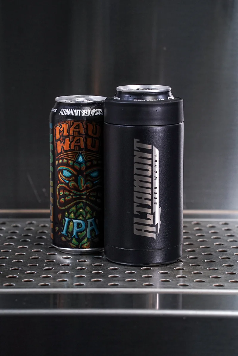 Altamont 16oz Stainless Steel Can Koozies | Altamont Beer Works
