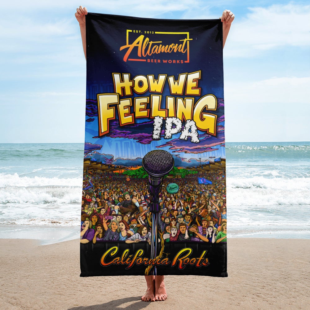 How We Feeling Towel (Shipping Only) | Altamont Beer Works